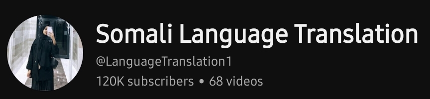 Essential Somali Resources: All the Youtube channels you can use to ...