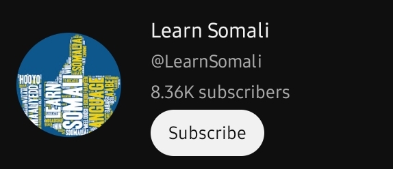 Essential Somali Resources: All the Youtube channels you can use to ...
